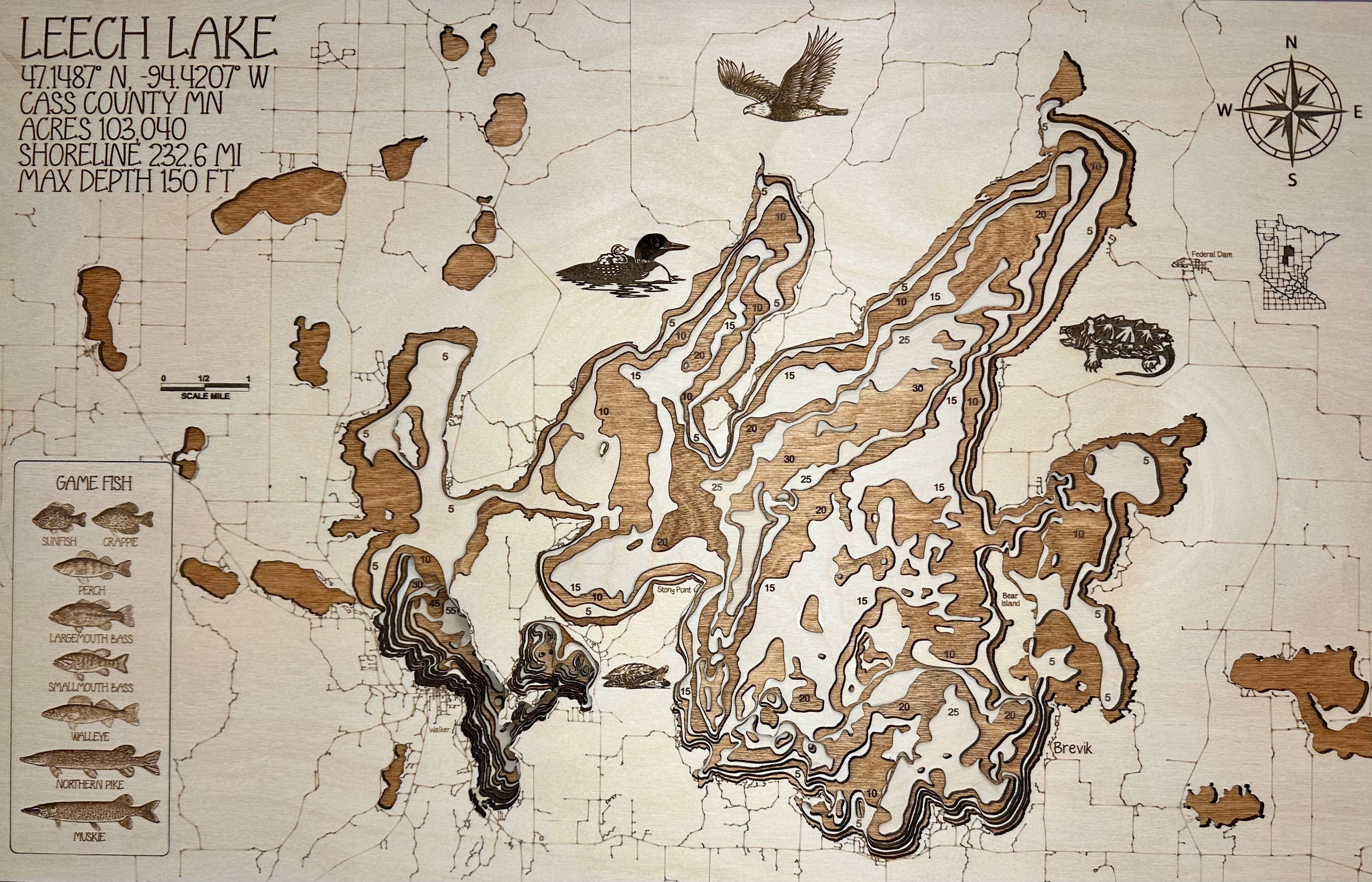 Leech Lake | Laser Lakes 218-308-9399